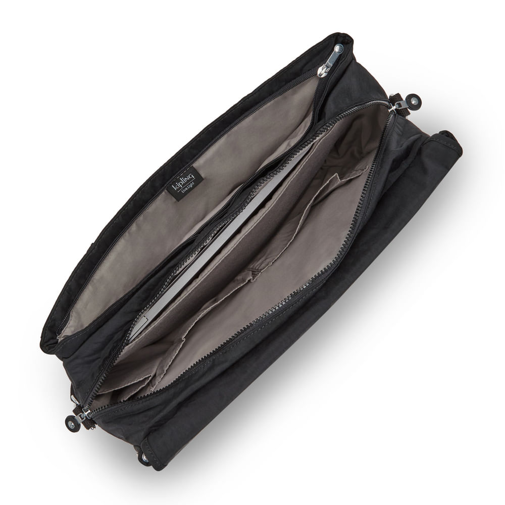 Bolsa Superworker Black Noir | Kipling - Kipling