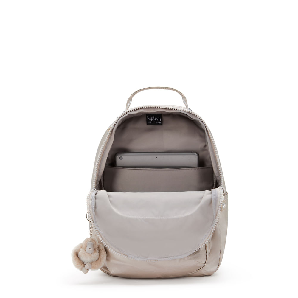 Mochila Seoul S Metallic Glow | Kipling - Kipling
