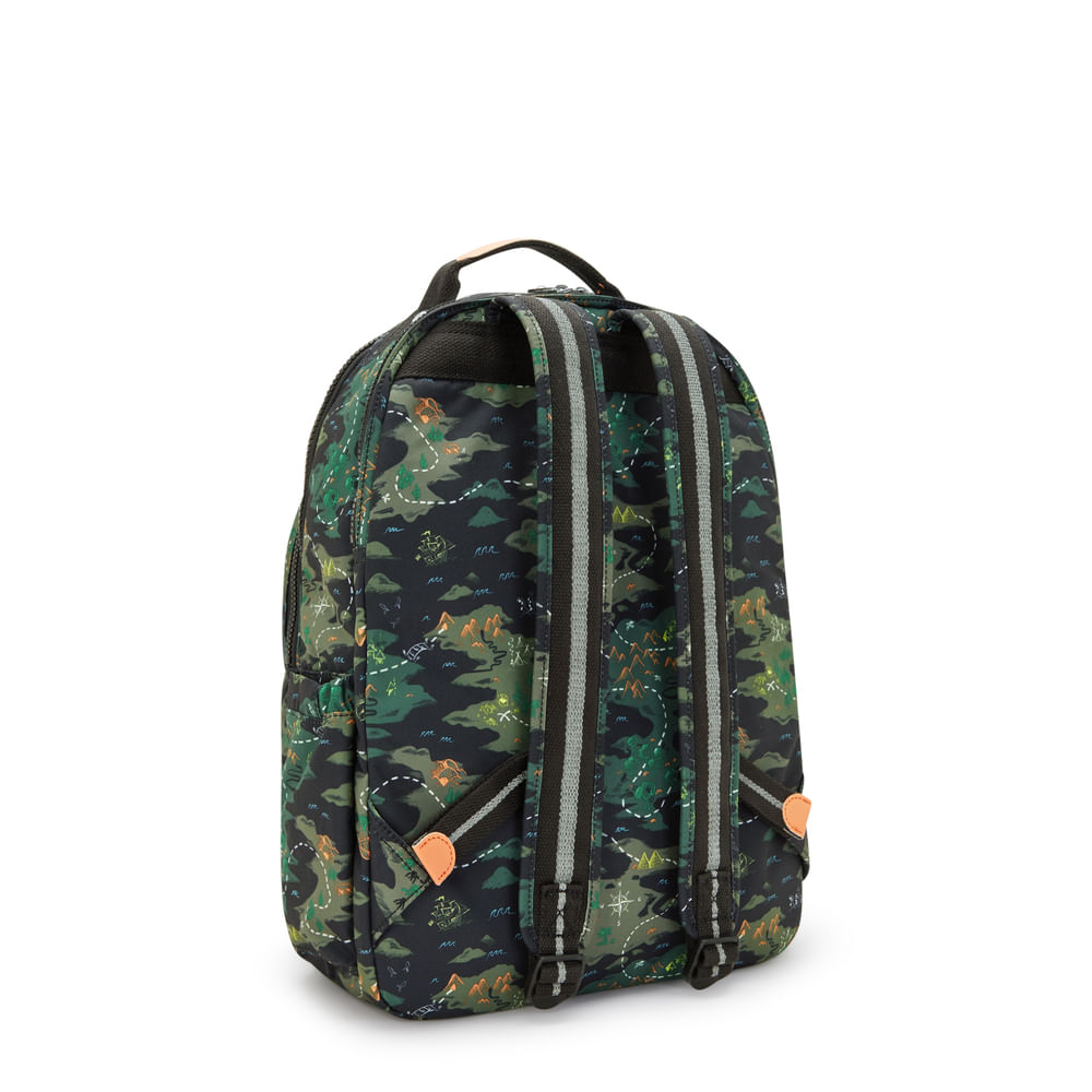 Mochila Seoul Lap Camo Treasure | Kipling - Kipling