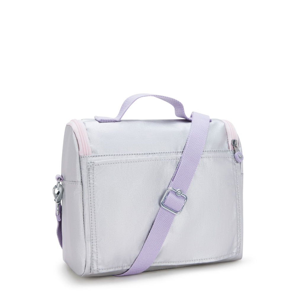 Lancheira New Kichirou Silver Glow Met | Kipling - Kipling