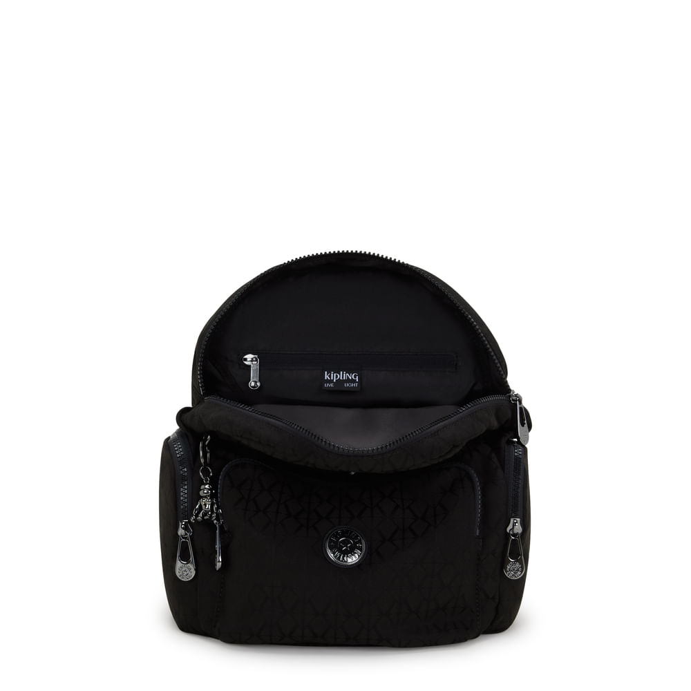 Mochila City Zip S Black Sign JQ | Kipling - Kipling