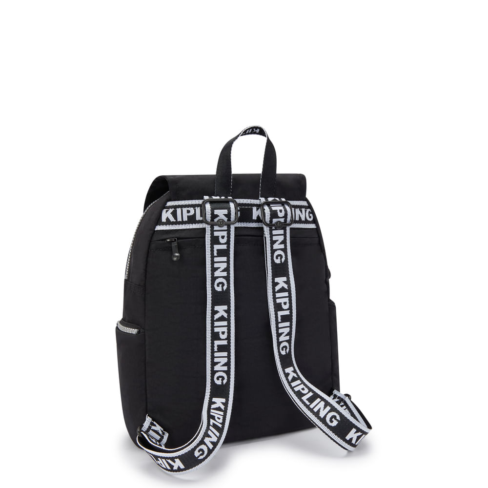 Mochila City Zip S Glorious Silver | Kipling - Kipling